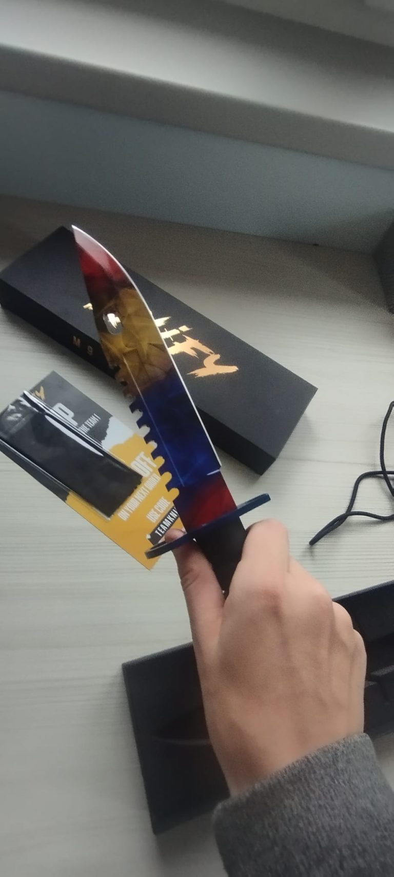 M9 BAYONET - Marble Fade IRL | Real CS2 Knife